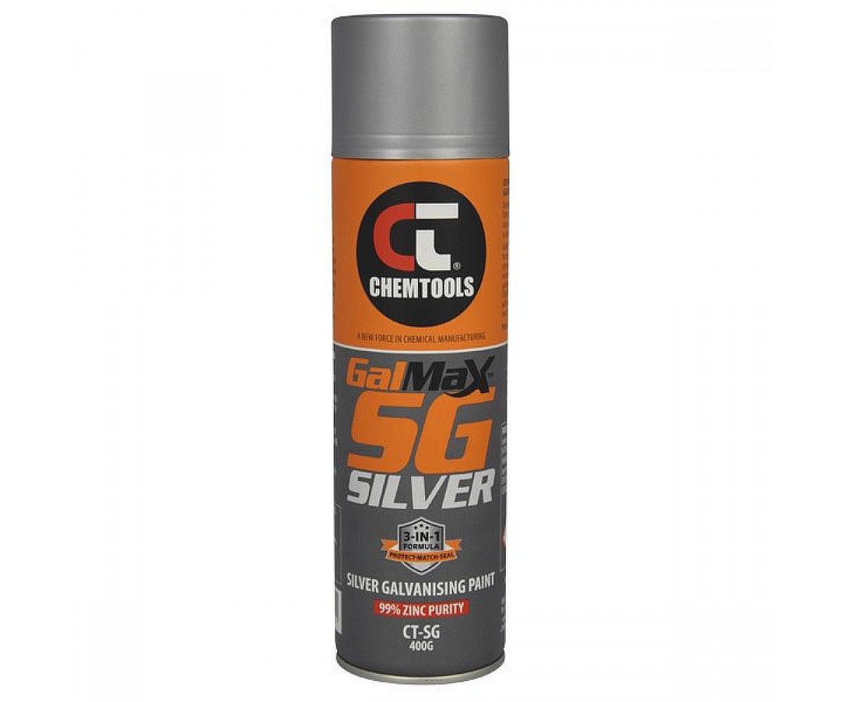 GalMax SG Silver 3-in-1 Galvanising Paint 400g Aerosol | PROTRADE Online